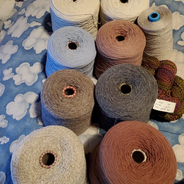 Undyed Natural Flax - 100 % Linen Yarn - Yarn for Hand Craft ...