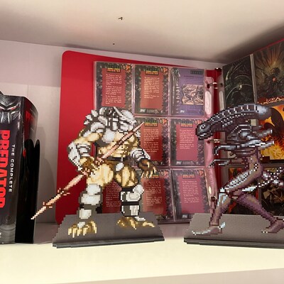 Alien Vs Predator Inspired Video Game Sprites - Etsy