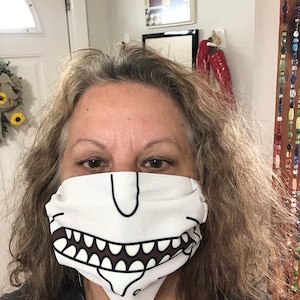 Majin Buu Kid Sublimation Face Mask, 7 Layers Face Mask, 5 Layer PM2.5 ...