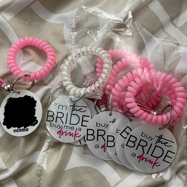 Venmo QR Code Bachelorette | Venmo Sticker Bachelorette | Buy the Bride ...