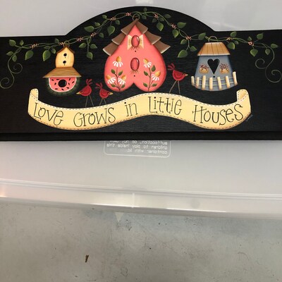 Snowman joyful Sign Handpainted Wood Winter Home - Etsy