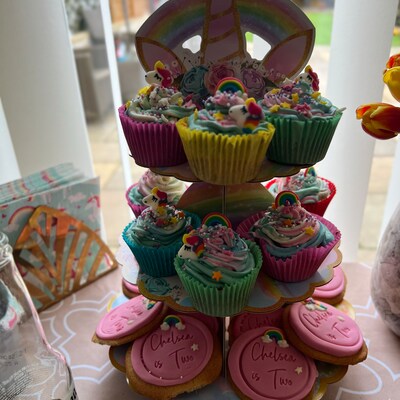 Dinosaur Cake Stamp Dino Theme Children's Birthday Acrylic Debosser ...