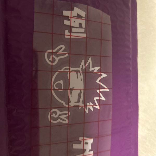 Anime Inspired Car Decals, Bumper Stickers - Etsy