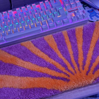 Psychic Keyboard Rug Soft Touch Rug - Etsy