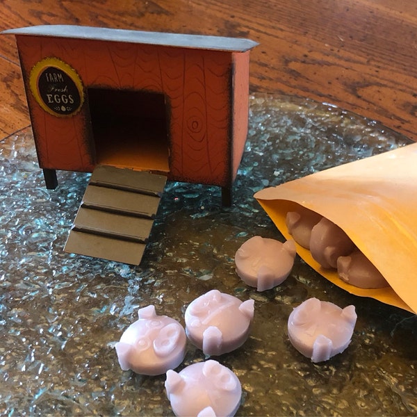 Lion & Friends (hippo, Silicone Mold Chocolate Ice Cube Tray Muffin ...