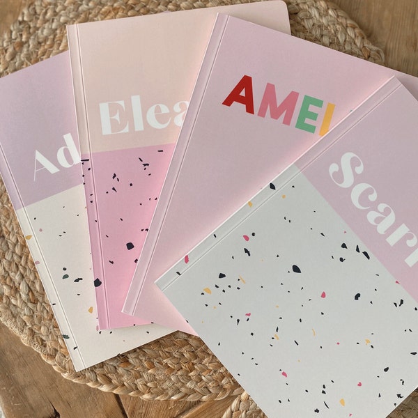 Personalized Journal, Custom Journal Custom Name Notebook Teen Notebook ...