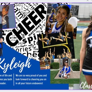 Football Program Template Senior Night Template US Letter Magazine ...