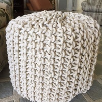 Knit Rope Basket Pattern - Instant Download - Knitting and Assembly ...