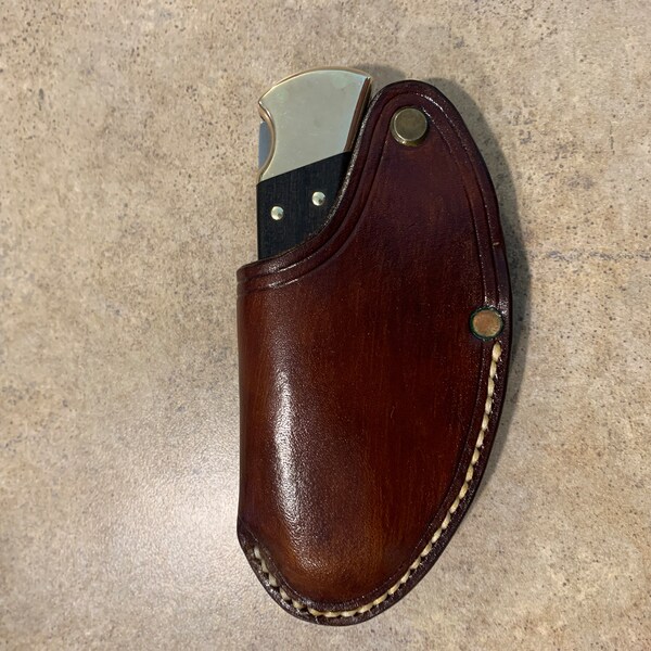 Quick Draw Buck 110 Folding Hunter Knife Sheath - Horizontal Carry - Etsy