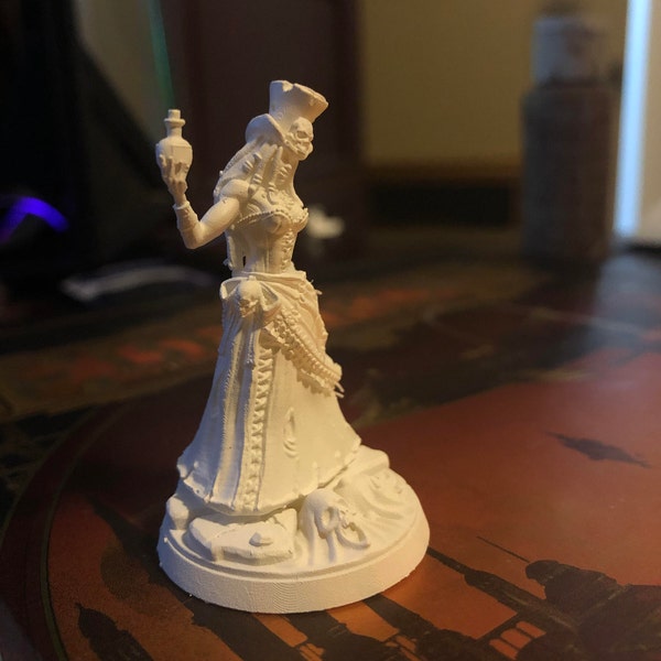 Potions Lady Preprimed 3D Printed Miniature Model by Printed Obsession ...