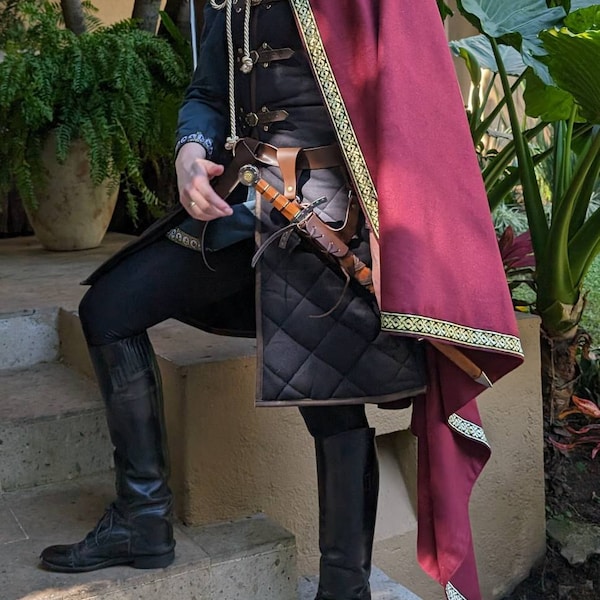 Formal One Shoulder Cape Wedding Musketeers Cape Wool Blend Many ...