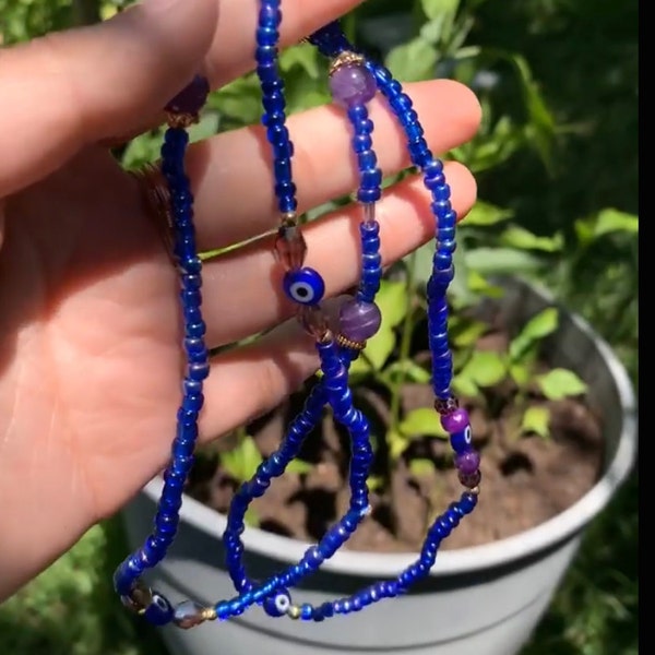 Evil Eye Protection Waist Beads - Etsy