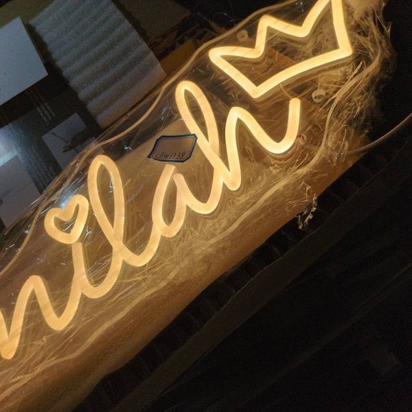 Custom Neon Sign for Kids Bedroom, Custom Name Neon Sign, Home Decor ...