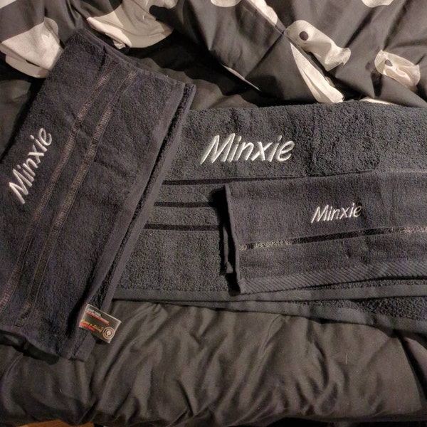 Personalised Embroidered Towelling Robe 500 GSM 100% Egyptian Cotton ...