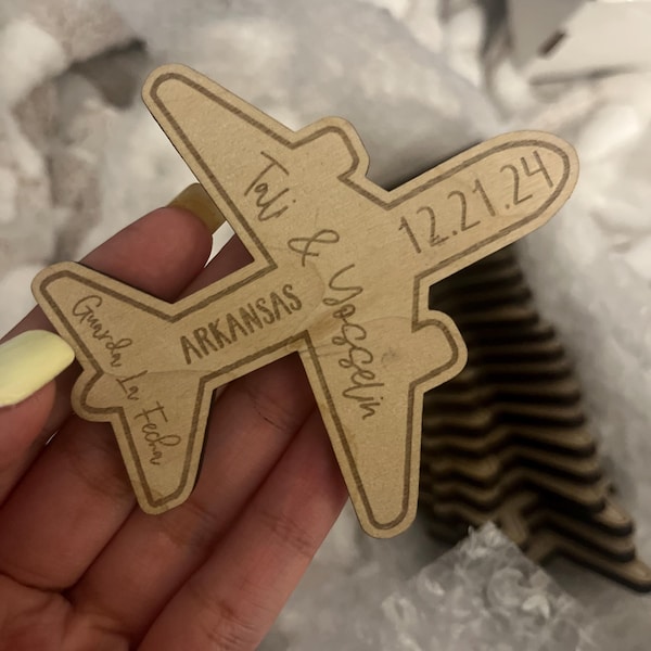 Rustic Wooden Table Number Tag // Farmhouse Style // Wedding Table ...