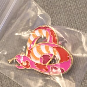 Pansexual Pride Noodle Cute Enamel Pin in Pan Pride Flag | Etsy