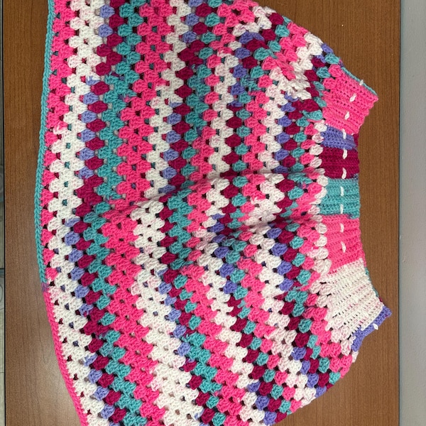 Easy Crochet Granny Square Skirt Pattern - Versatile Maxi Skirt Design ...