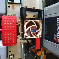 Nintendo 64 Console N64 Support Bracket for Noctua Fan Exhaust Fan MOD ...