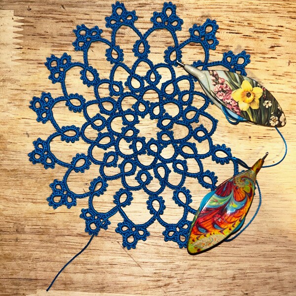 Crystal Star - TATTING PATTERN - Etsy