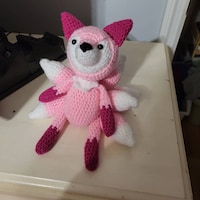 CROCHET PATTERN Lucy the Fox Crochet Amigurumi Stuffed Sitting - Etsy ...