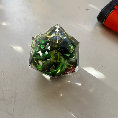 Treasure Mimic D20, 55mm - Etsy
