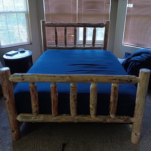 Wilderness Log Bed Kit Gorgeous Design Space Saving and Priced Right We ...