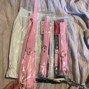 Navy Blue Bondage Set Restraints Kit With Gold Hardware - Etsy