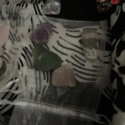 Attract Love Stone Set Heart Chakra Raw Crystal Love Set Manifest Love ...