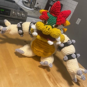 Bowser and Bowser Jr Crochet Pattern Bundle Amigurumi PDF ENGLISH ...