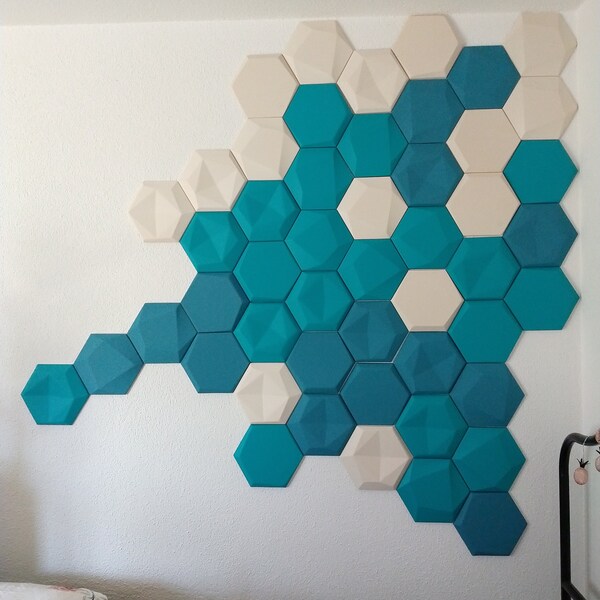 WALL MOUNTED UPHOLSTERED Headboard 30x30cm Square Padded Panel, Leather ...