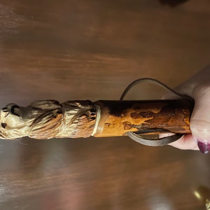 Plain Walking Cane Natural Root Cane in Persimmon - Etsy