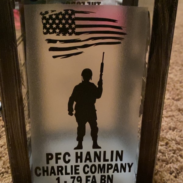 Army Forge Candle DECAL (clear Sticker) - Etsy
