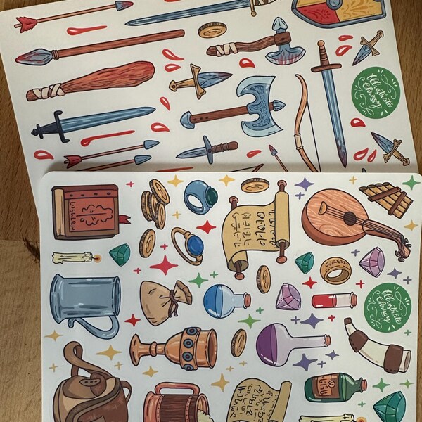 Blue Merle Great Dane Stickers Cartoon Dog Sticker Set Dog Lover Gift ...