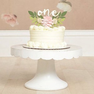 5 Blooming Cake Topper - Etsy