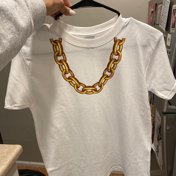 Gold Chain Necklace Jewelry Bling Rich Wealth Money Hip Hop Rap Rapper ...