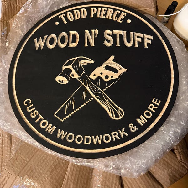 Custom Outdoor Cottage Sign | Wooden Anniversary Gift | Personalized ...