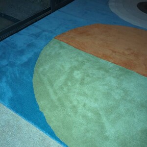 Luxurious Middle Arena Hand Tufted 100% Woolen Area Rug for Hall ...