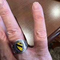 11th Armored Cavalry Regiment ACR Bespoke Sterling Silver Ring - Etsy