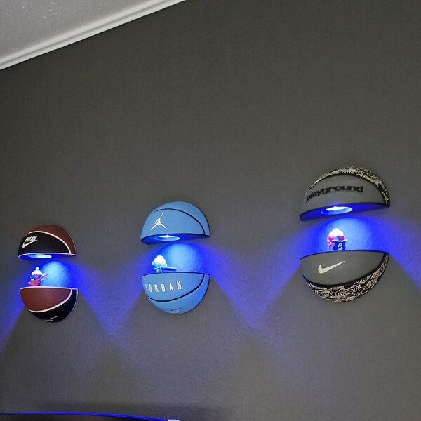 LED Shelf Basketball Nike, NBA, Just Do It, Lakers, Swoosh, Display ...