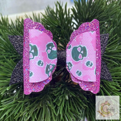 Small Bow Template Plastic Bow Template Scallop Butterfly - Etsy