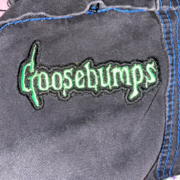 Toxic Goop Patch Green Slime Text Patch Emo Green Slime Text - Etsy
