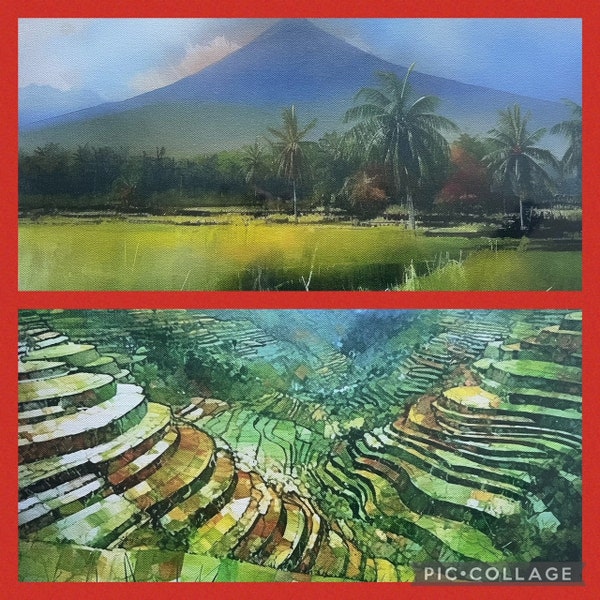 Bahay Kubo Beach Canvas Art Print - Filipino Art, Philippines Art ...