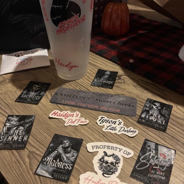 LICENSED | Little Stranger Bookmarks | Dark Romance | Leigh Rivers ...