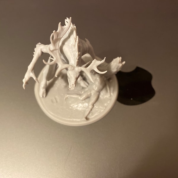 Wendigo Premium Fantasy Dnd Miniature Mini Figure Figurine | Resin 3D ...