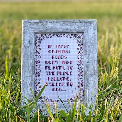 Punch a Nazi Cross Stitch PDF Pattern - Etsy