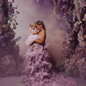 White Fluffy Angel Wings Digital Overlays, Maternity Backdrop Overlays ...
