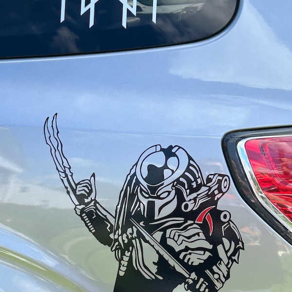 Predator Vinyl Decal AVP, Alien Vs Predator - Etsy