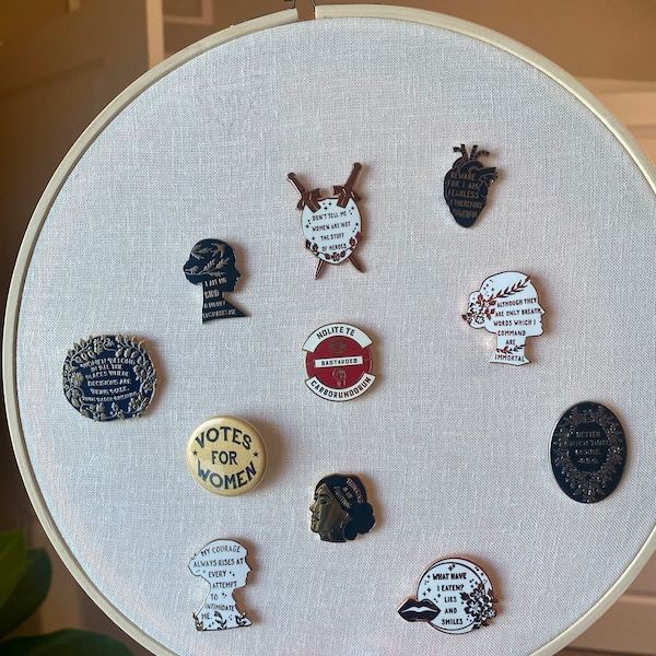 Jane Eyre Enamel Pin Gothic Literature Collection Charlotte Bronte ...