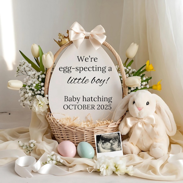 Simple Magic Pregnancy Announcement Digital Neutral Magical Mouse ...