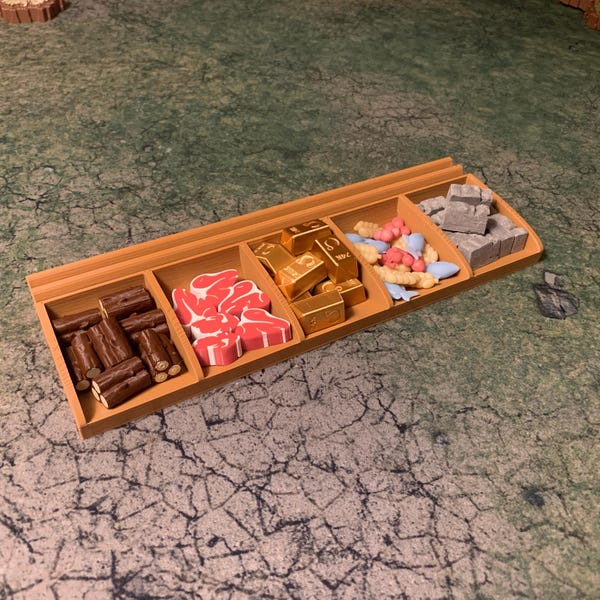 Card & Token Organizer Tray – Premium Plastic Tray for Board Game ...